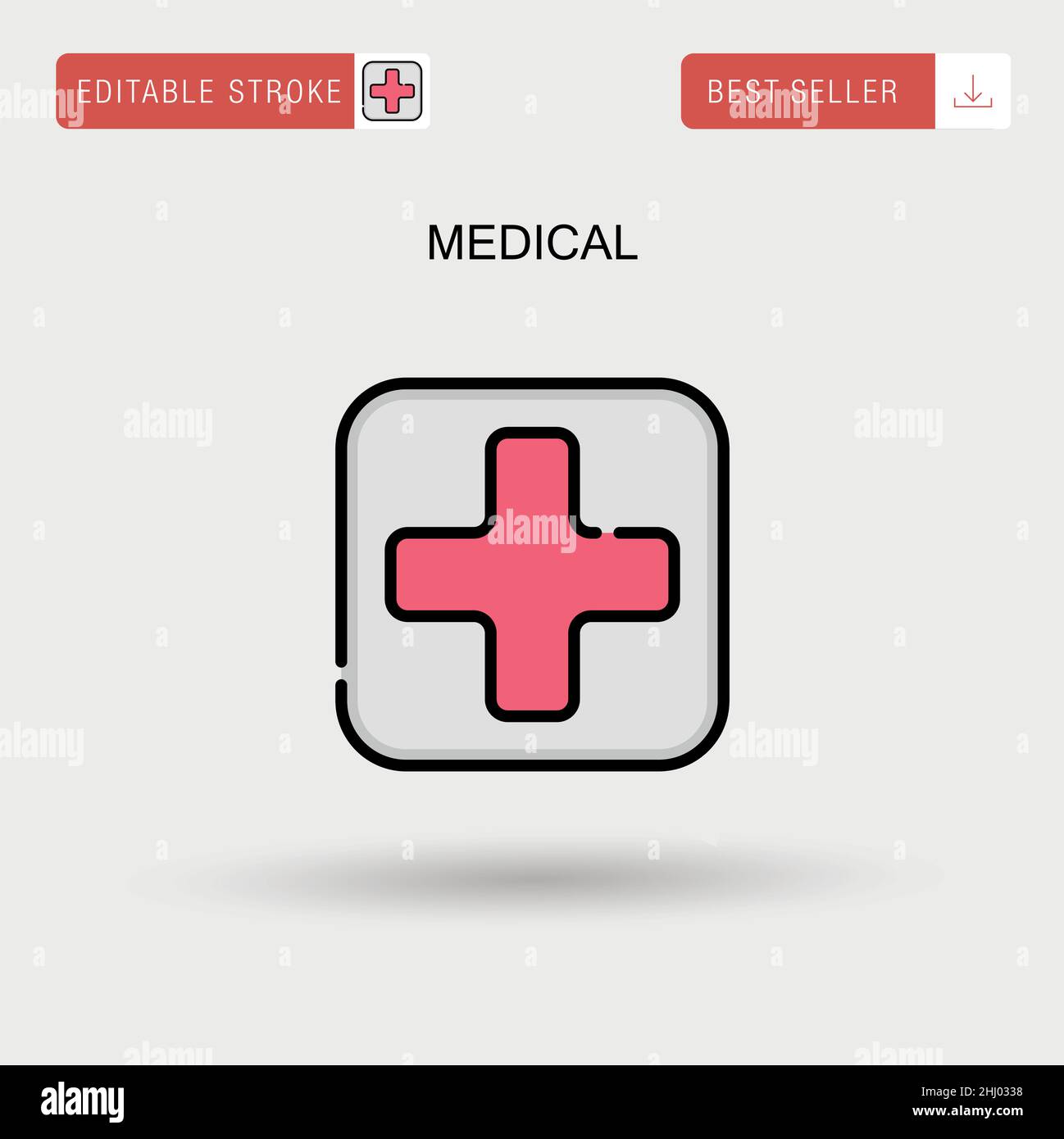 Medical Simple vector icon Stock Vector Image & Art - Alamy