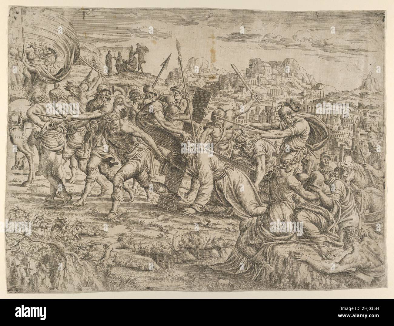 Christ Carrying of the Cross 1544 Jean Mignon French. Christ Carrying ...