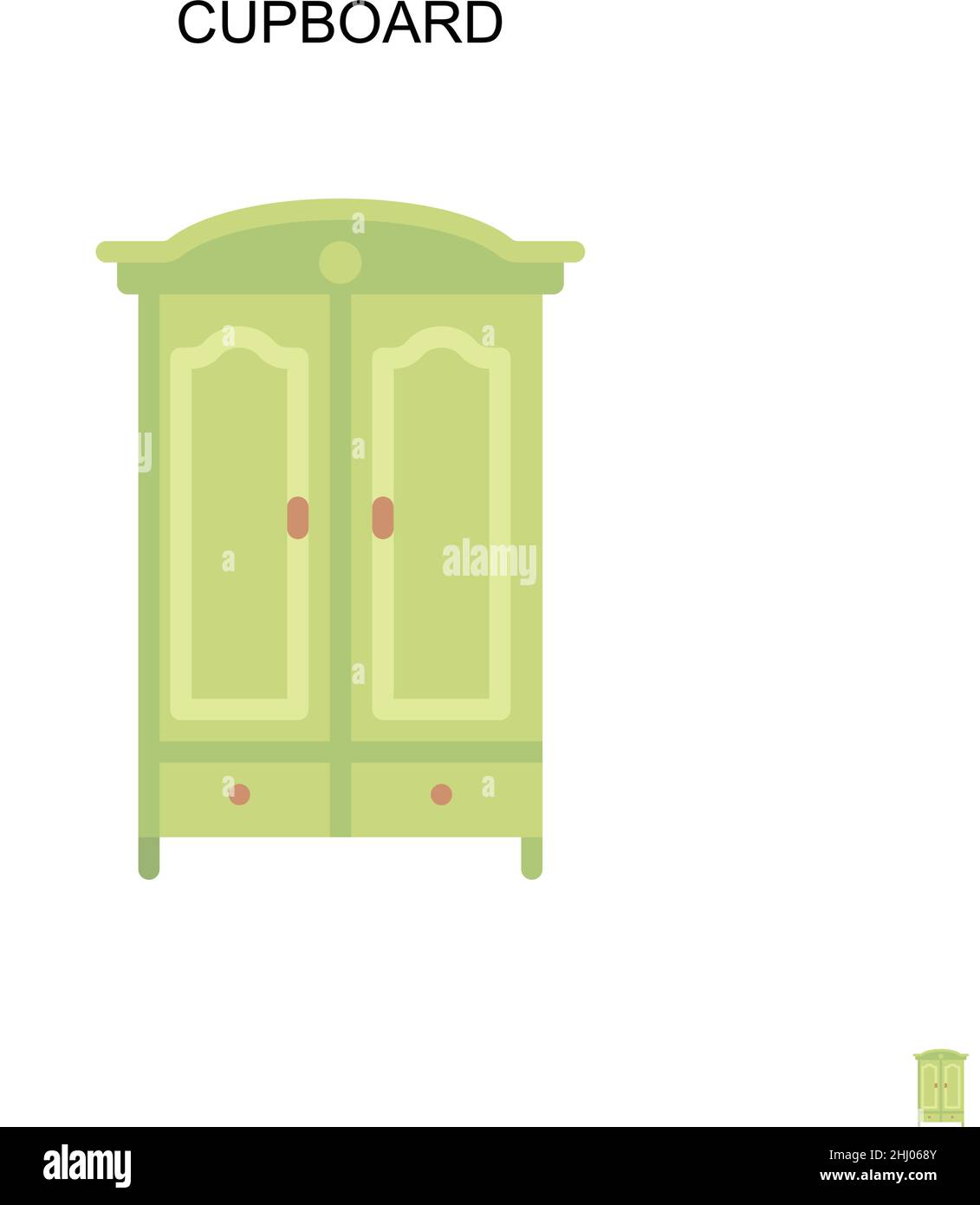 Cupboard door closet Stock Vector Images - Alamy