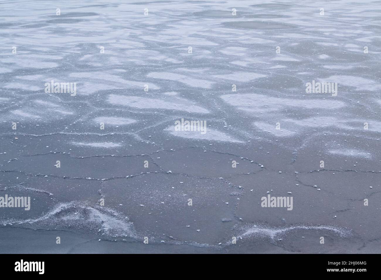 Texture of sea ice Stock Photo - Alamy
