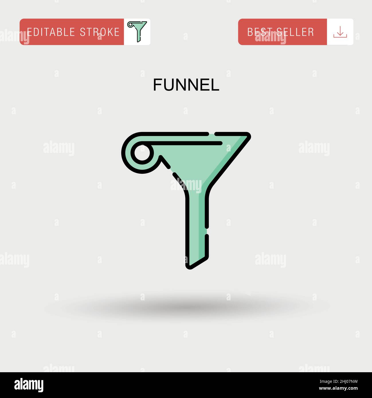 Funnel sign Stock Vector Images - Alamy