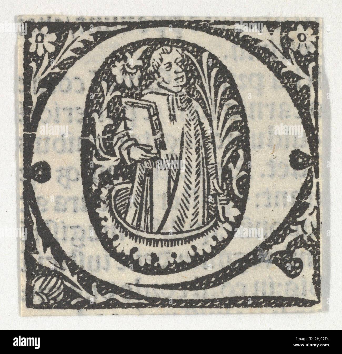 Decorated Roman alphabet ca. 1499 Anonymous, French, 15th century ...