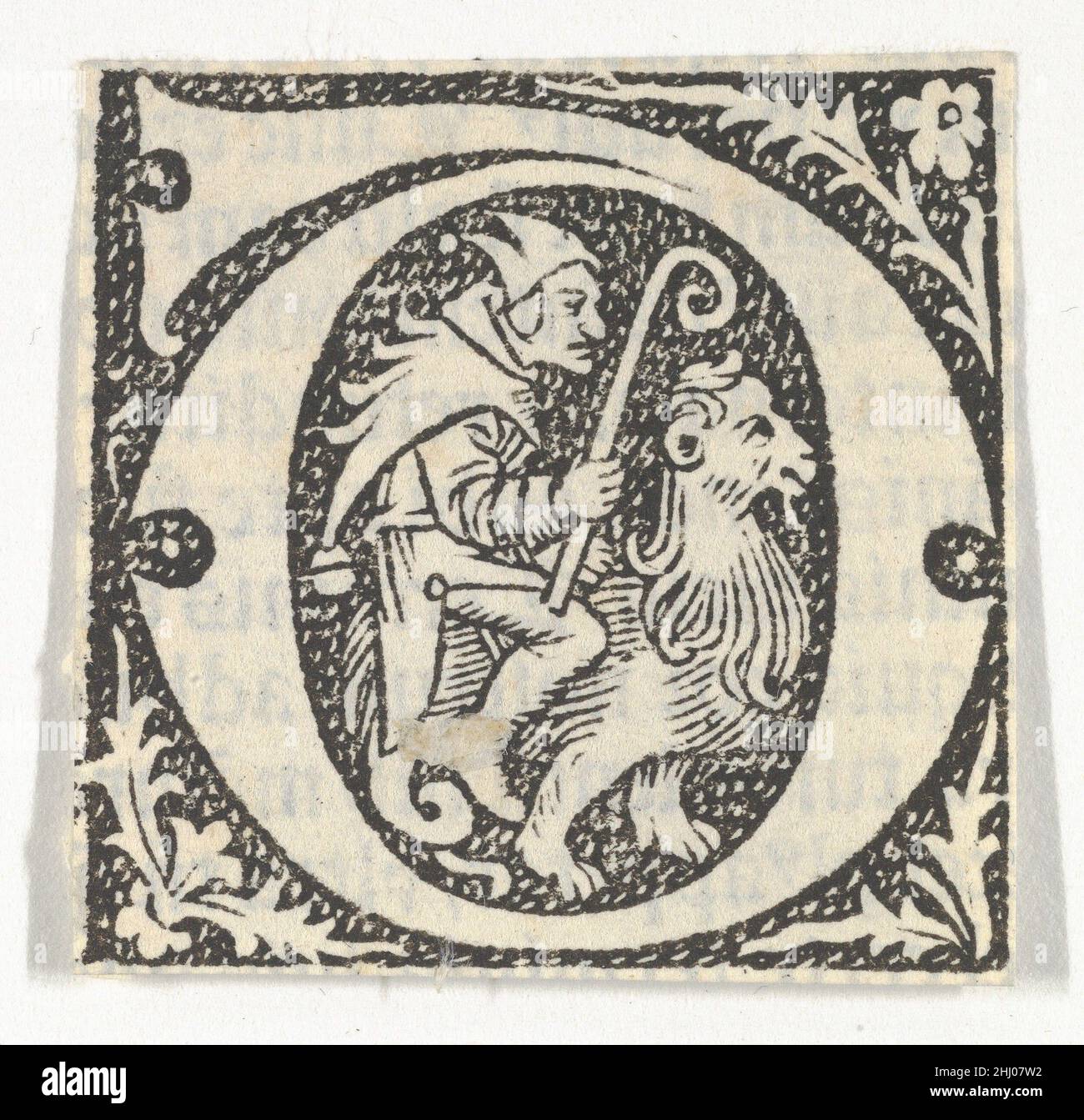 Decorated Roman alphabet ca. 1499 Anonymous, French, 15th century ...