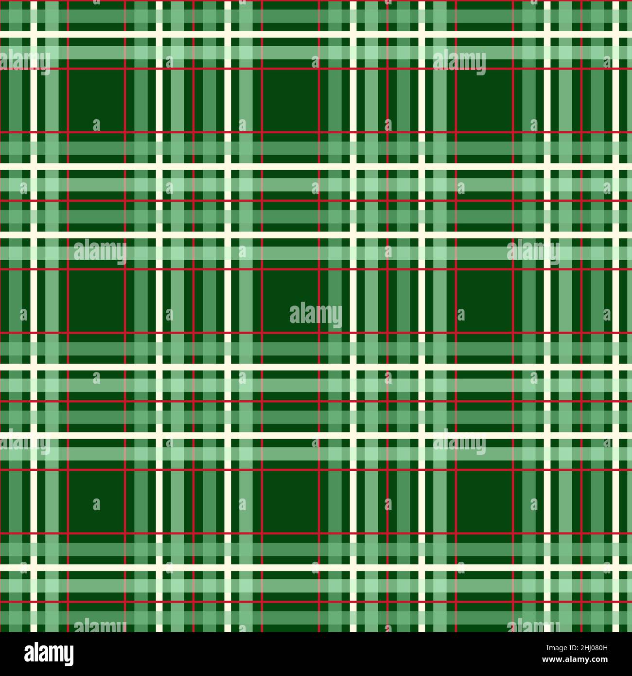 Flat christmas plaid pattern design Vector illustration Stock Vector ...