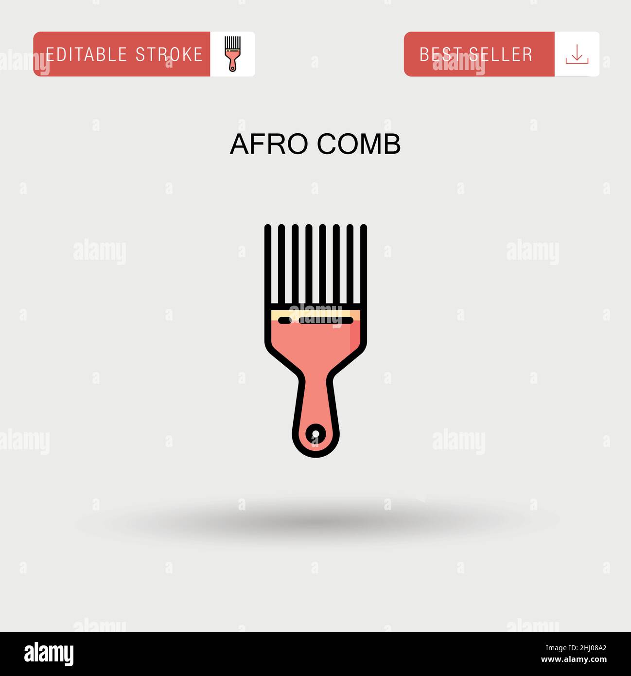 Hair care afro beauty Stock Vector Images - Alamy