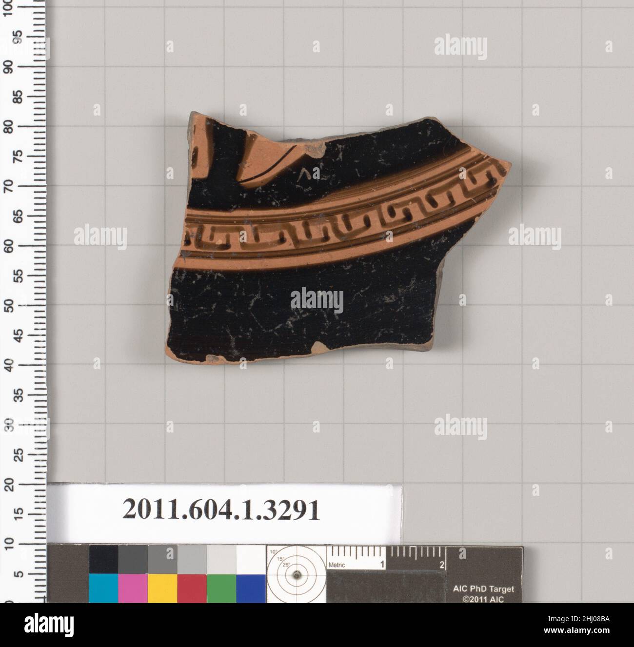 Terracotta fragment of a kylix (drinking cup) second quarter of the 5th ...