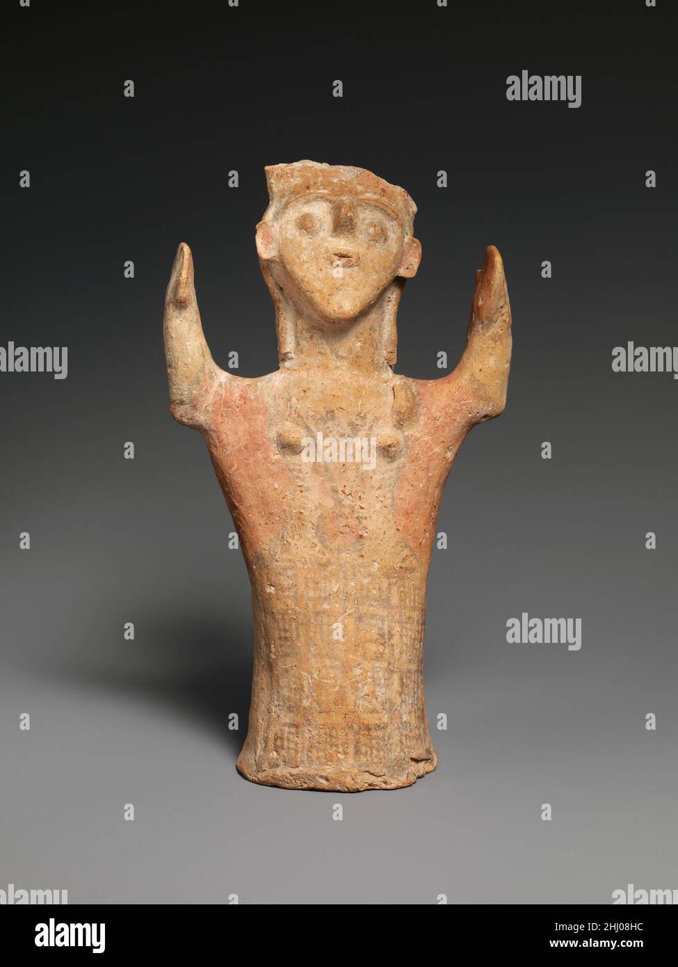 Terracotta female figure ca. 950–750 B.C. Cypriot Whether or not they ...