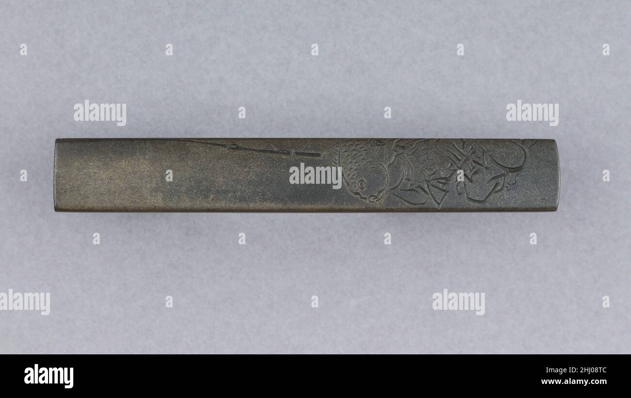 Knife Handle (Kozuka) 18th century Japanese A kozuka is a handle of a ...