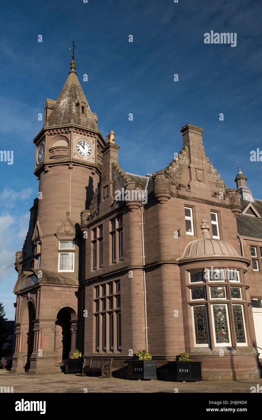 Inglis Memorial Hall, Edzell village, Angus, Scotland Stock Photo - Alamy