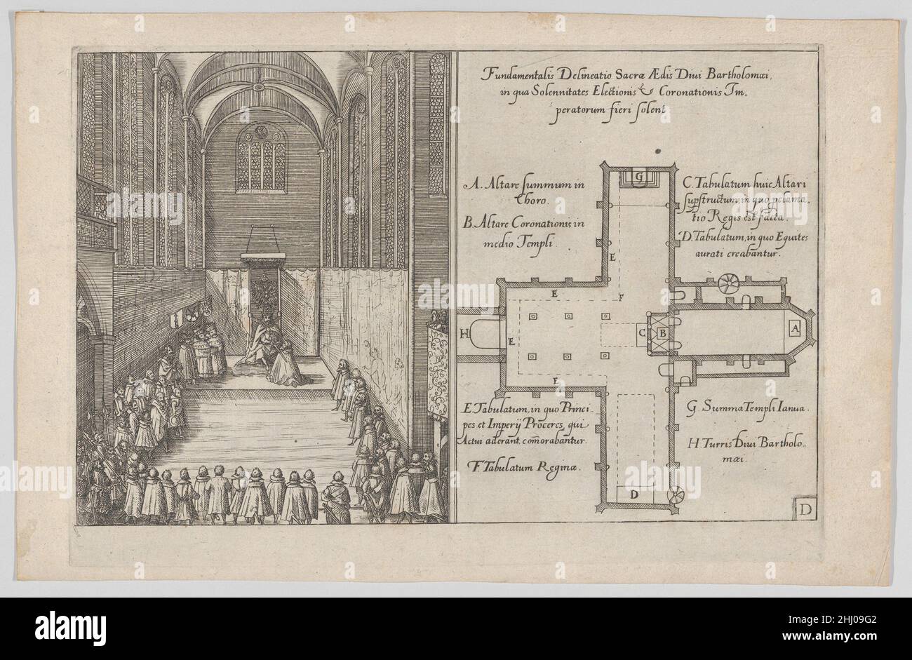 Plate D: Election and Coronation of Emperor Maximilian II 1612 ...
