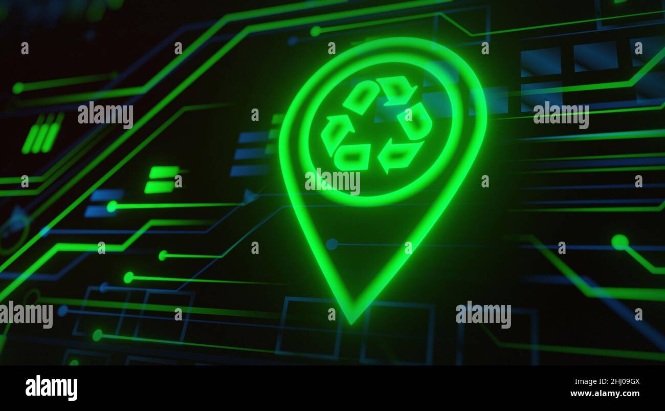 Green computing recycle cpu circuit board recycle Stock Photo - Alamy