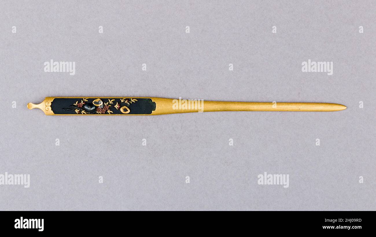 Hair Dressing Tool (Kogai) ca. 1615–1868 Japanese A kōgai is a ...