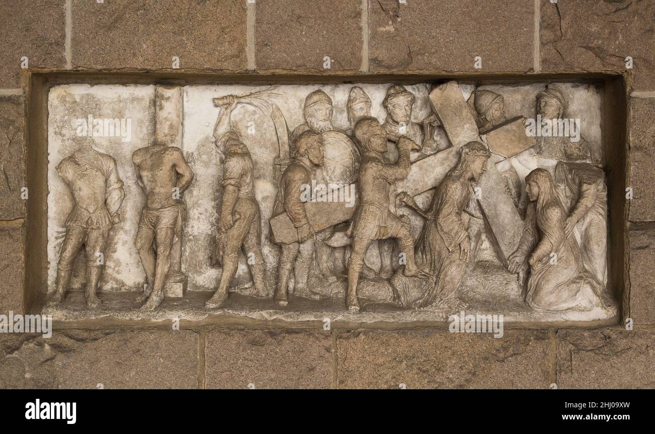 The Flagellation and Christ Meeting His Mother on the Road to Golgotha ...