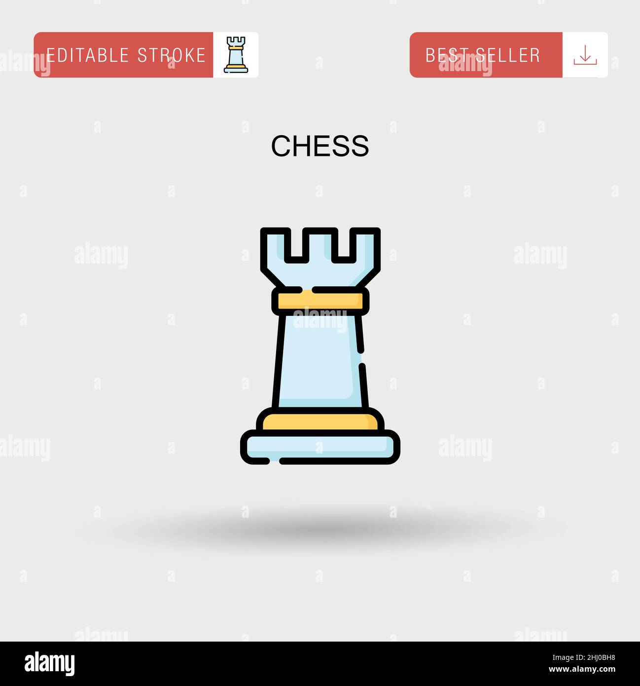 Poster illustration chess tournament Stock Vector Images - Alamy