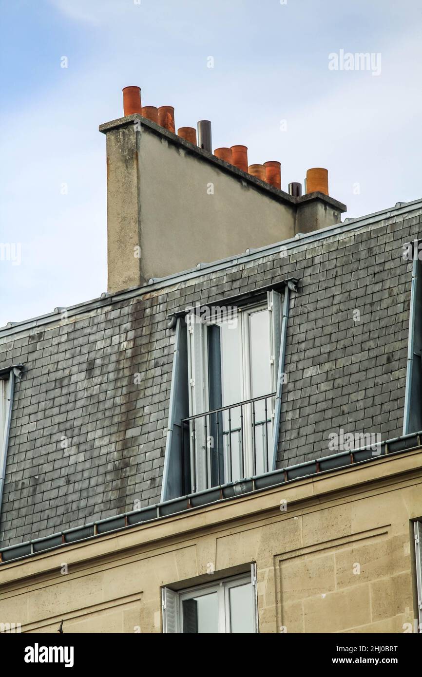 Paris room balcony Stock Photo - Alamy