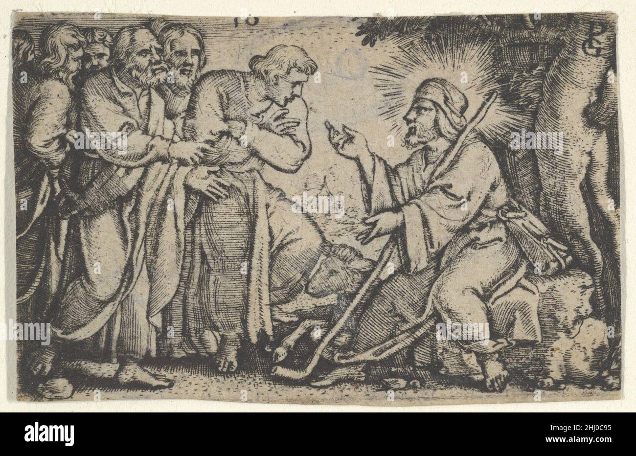 Christ Speaking to the Disciples, from The Story of Christ 1534–35 ...