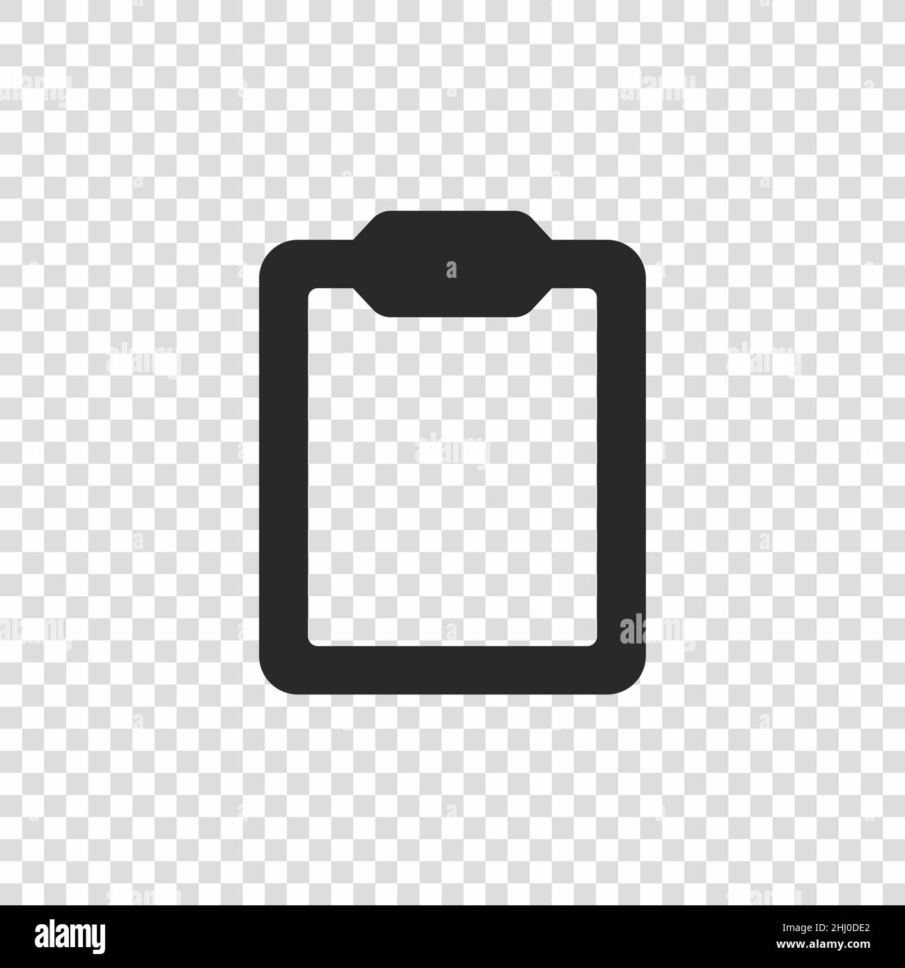 Black document blank frame. Stock Vector illustration isolated on ...