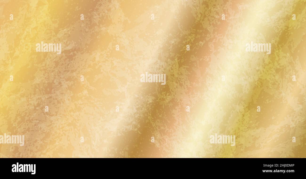 Panoramic gold background covered with rust - Vector illustration Stock ...