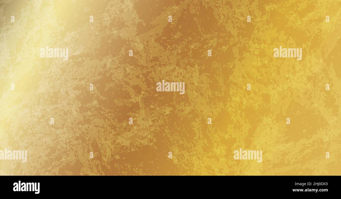 Panoramic gold background covered with rust - Vector illustration Stock ...