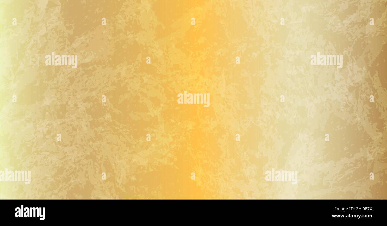 Panoramic gold background covered with rust - Vector illustration Stock ...