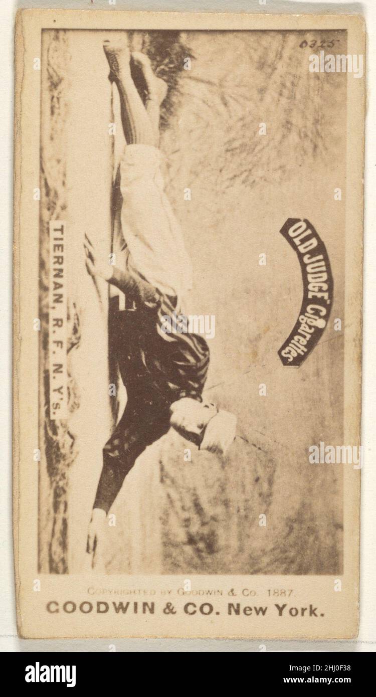 Michael "Silent Mike" Joseph Tiernan, Right Field, New York, from the ...