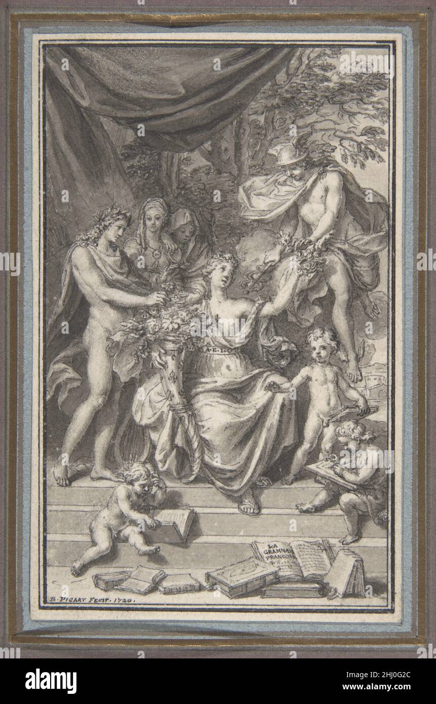 Design for a Frontispiece 1720 Bernard Picart French. Design for a ...
