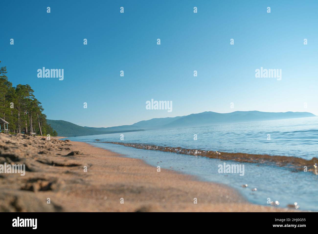 Lake Baikal is in a rift valley, created by the Baikal Rift Zone, where ...