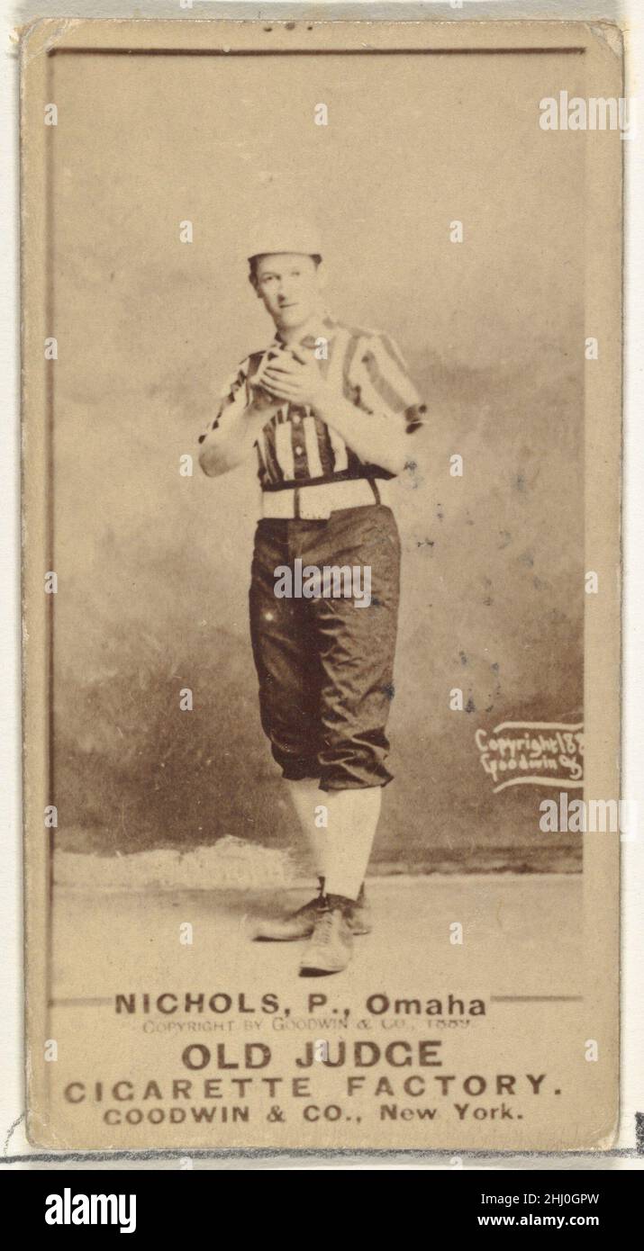 Charles Augustus "Kid" Nichols, Pitcher, Omaha Omahogs/ Lambs, from the ...
