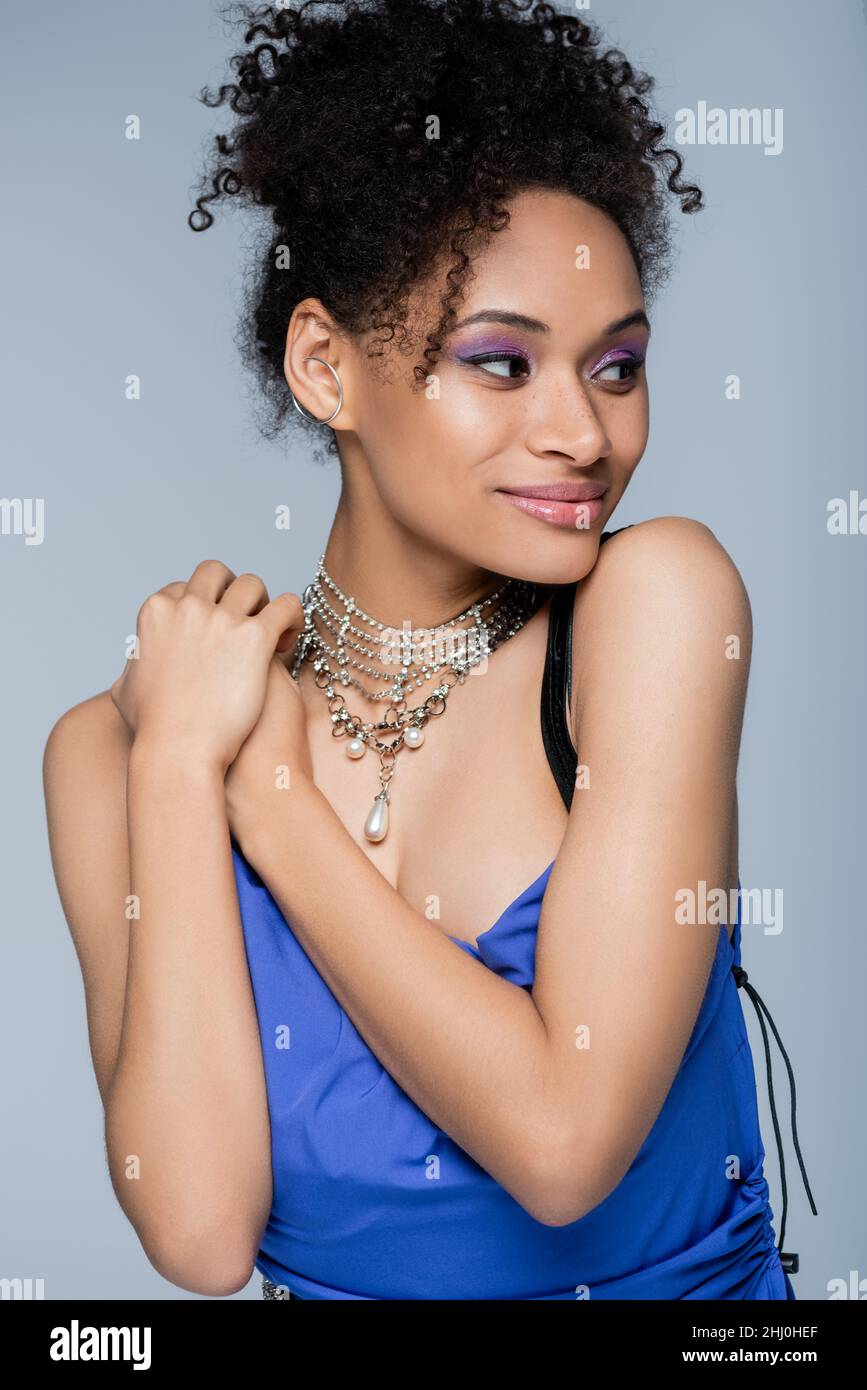 Beautiful african american model posing hi-res stock photography and ...