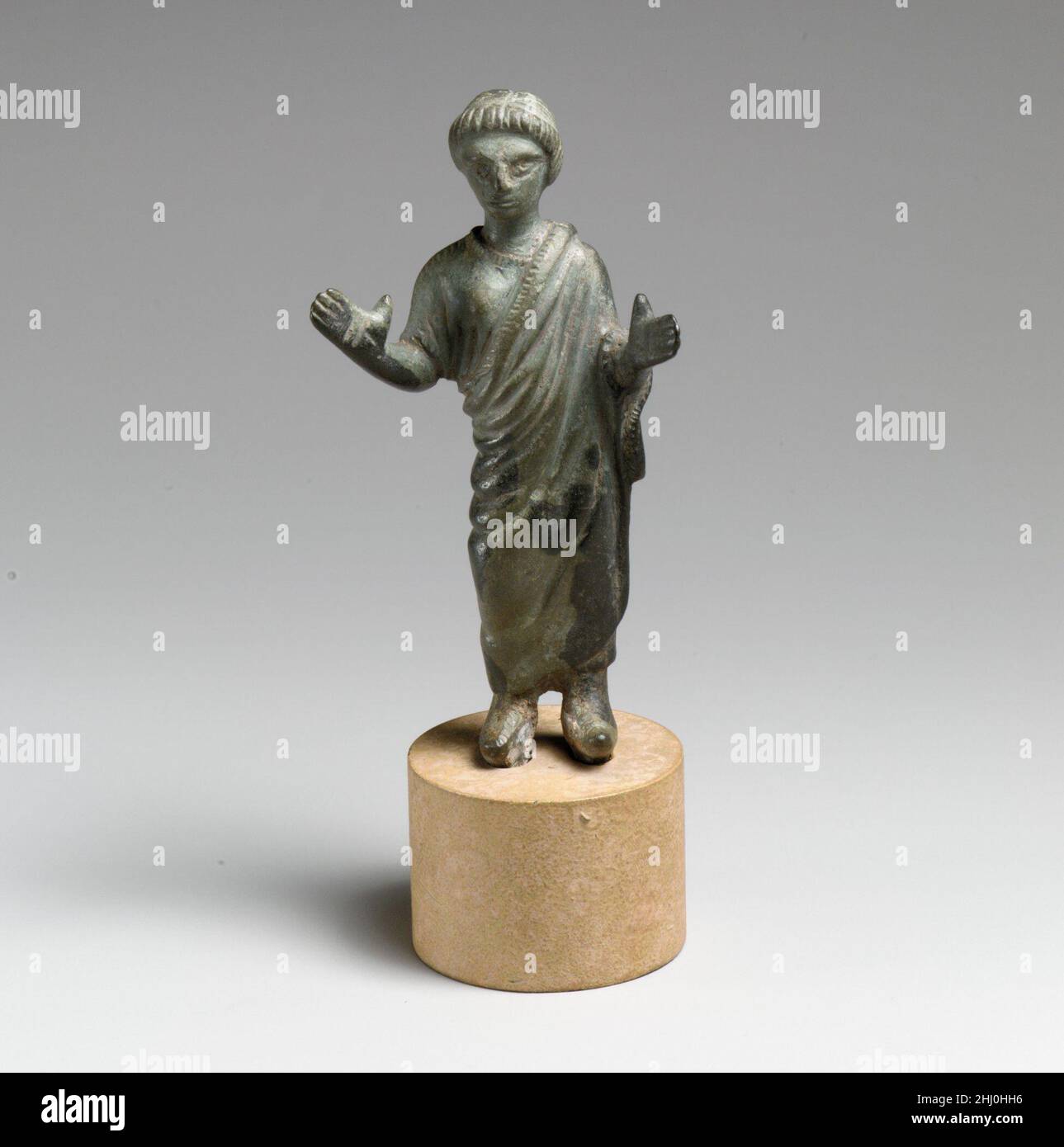 Statuette of female figure 5th–4th century B.C. Etruscan With arms ...