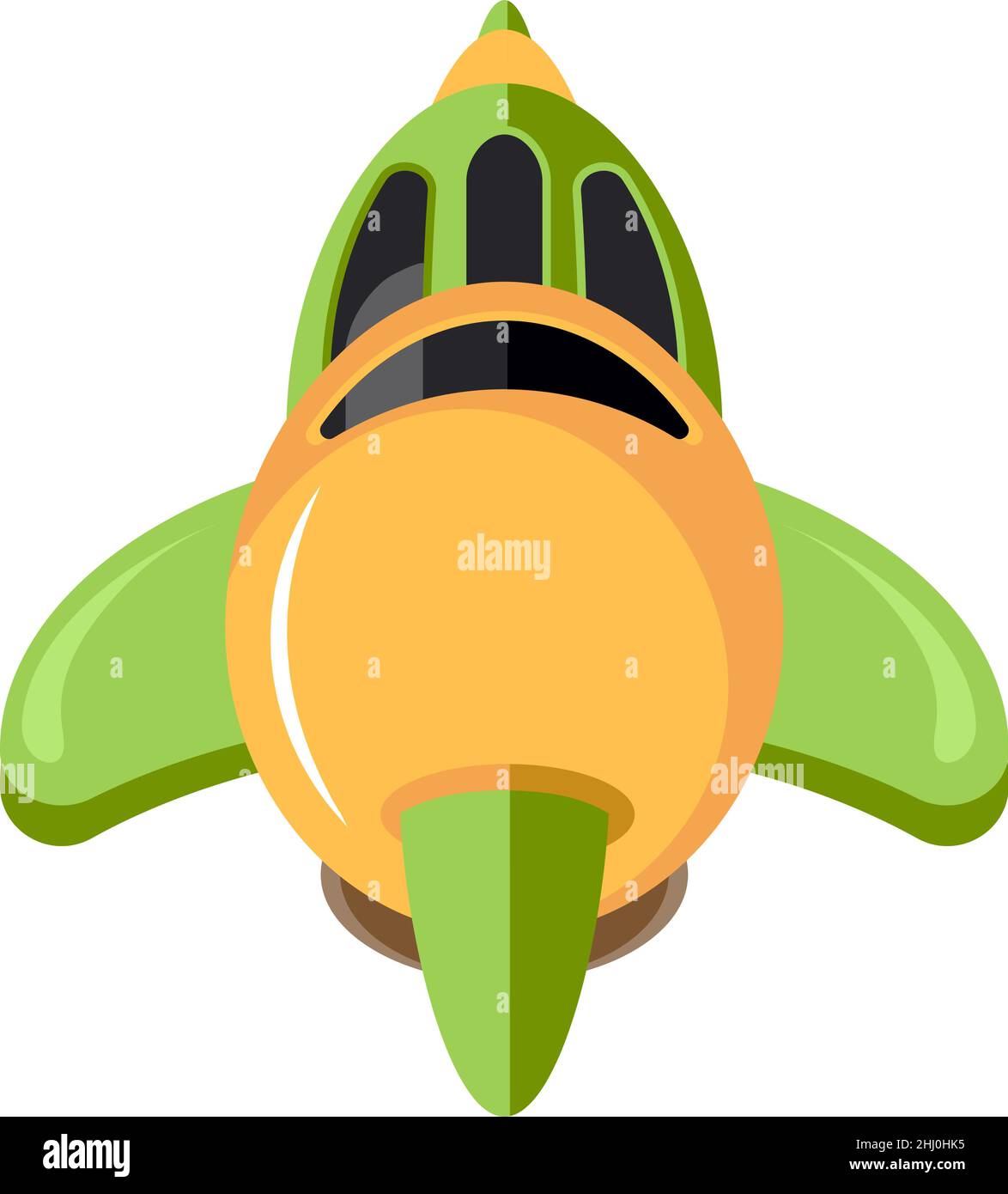 Space ship children drawing Cut Out Stock Images & Pictures - Alamy