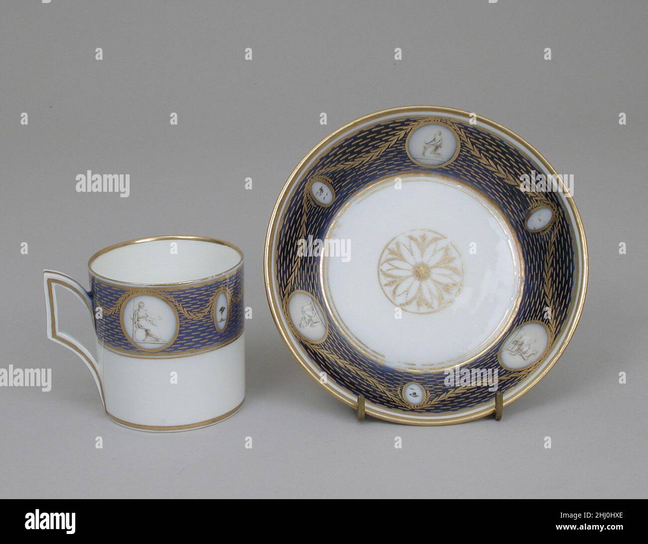 Cup and saucer late 18th century Gotha. Cup and saucer. German ...