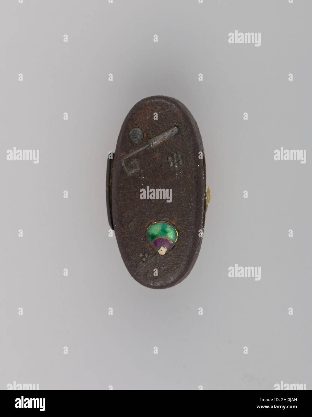 Sword Pommel (Kashira) ca. 1615–1868 Japanese A kashira is a pommel cap ...