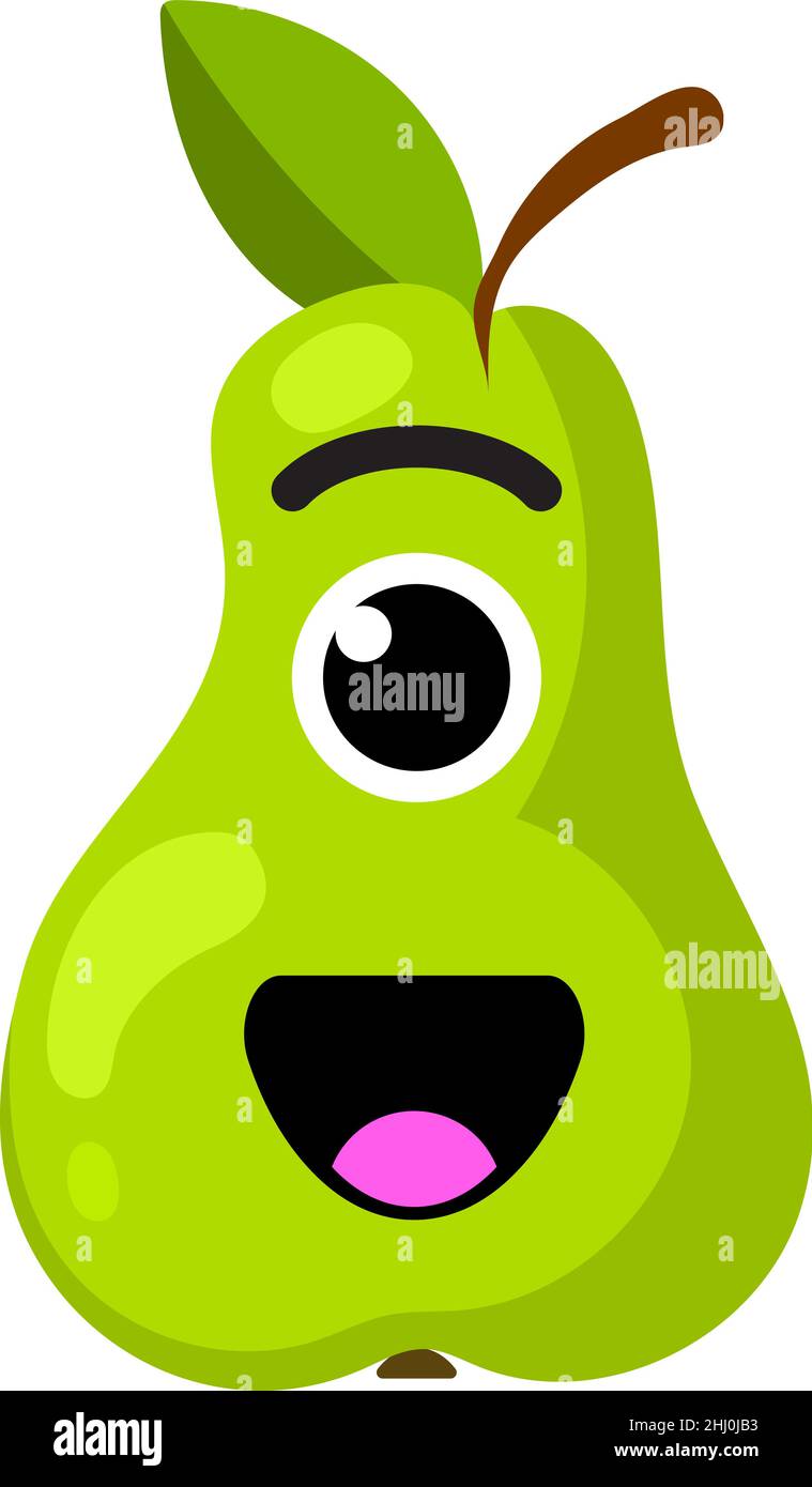 Cartoon pear hi-res stock photography and images - Alamy