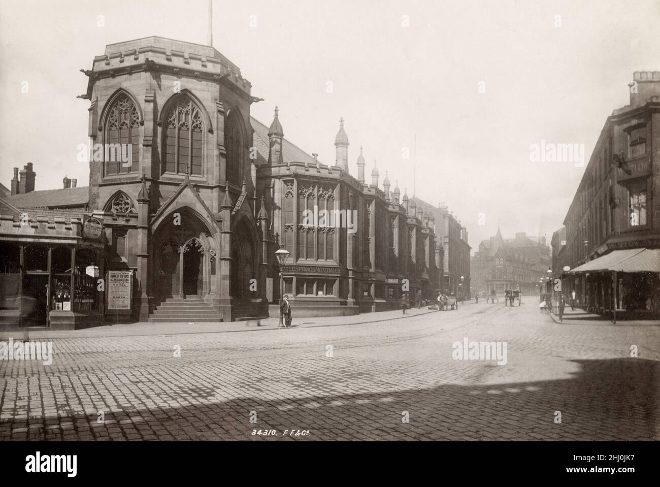 Vintage photograph, late 19th, early 20th century, view of 1894 ...