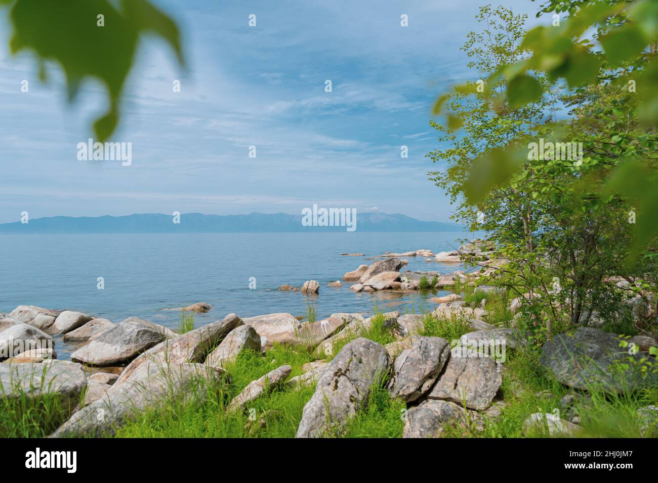 Lake Baikal is in a rift valley, created by the Baikal Rift Zone, where ...