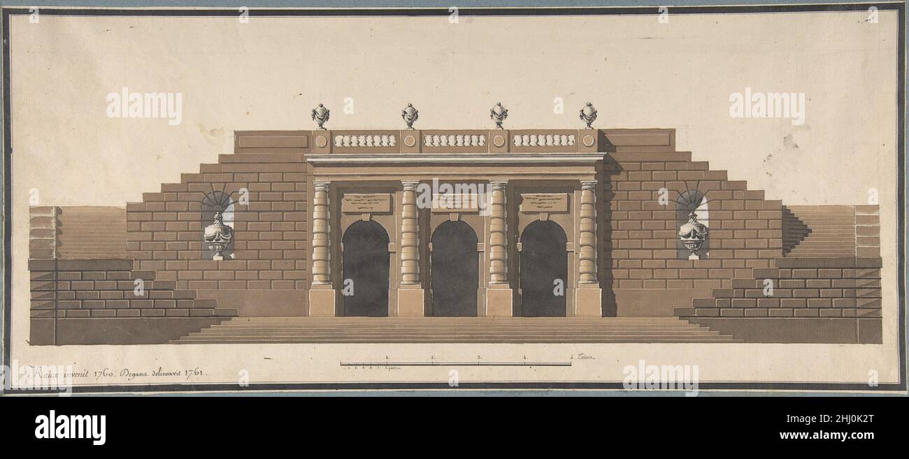 Architectural Design for a Rusticated Entrance 1760 Degana ...