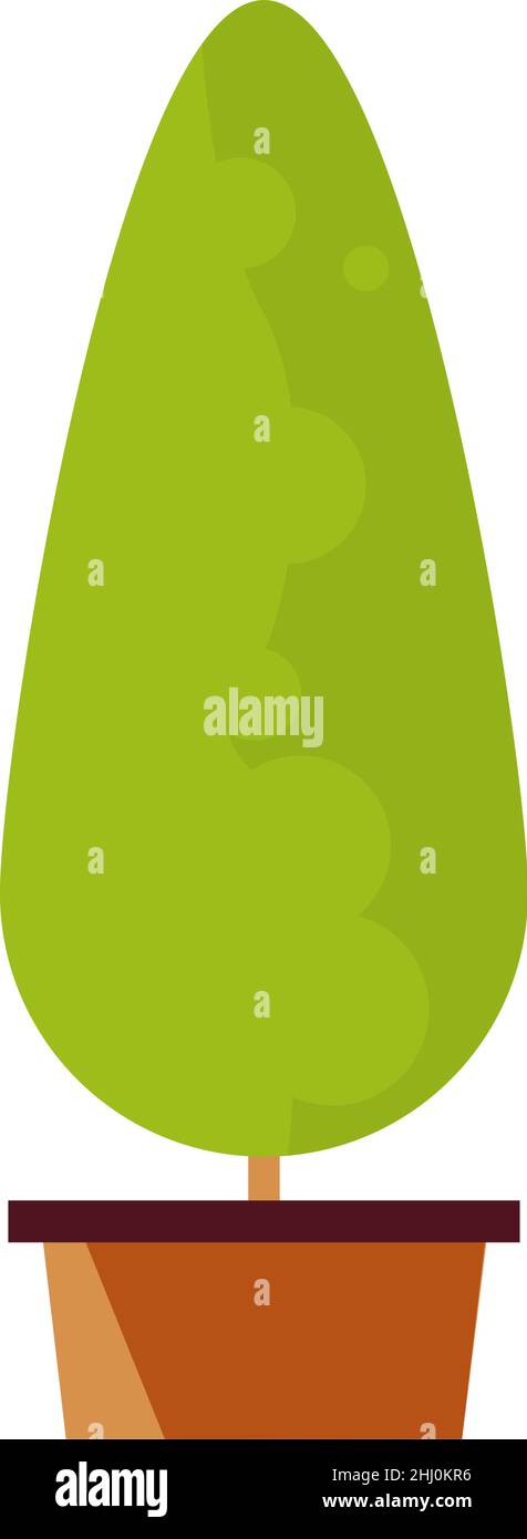 Summer town planter Stock Vector Images - Alamy