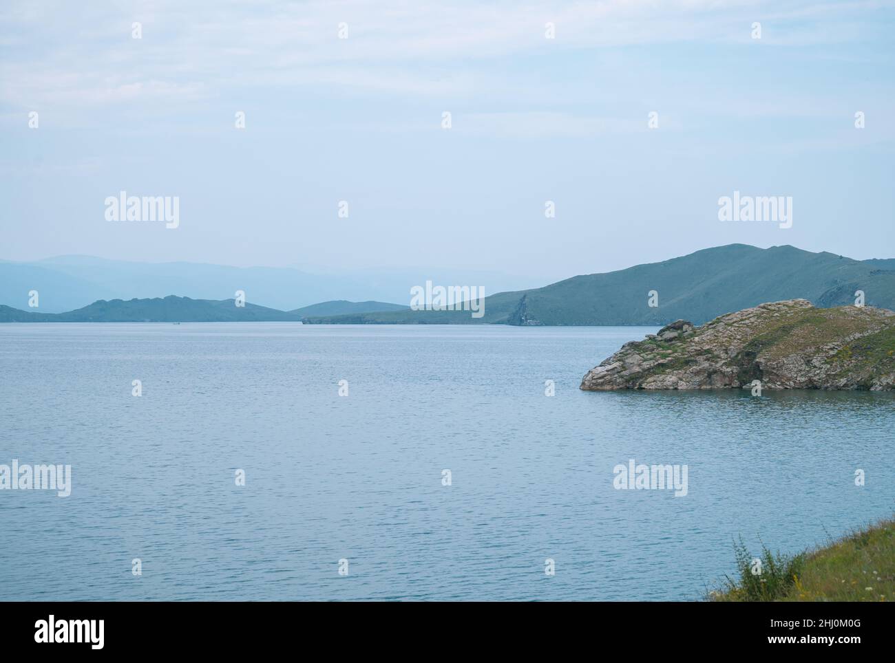 Lake Baikal is in a rift valley, created by the Baikal Rift Zone, where ...