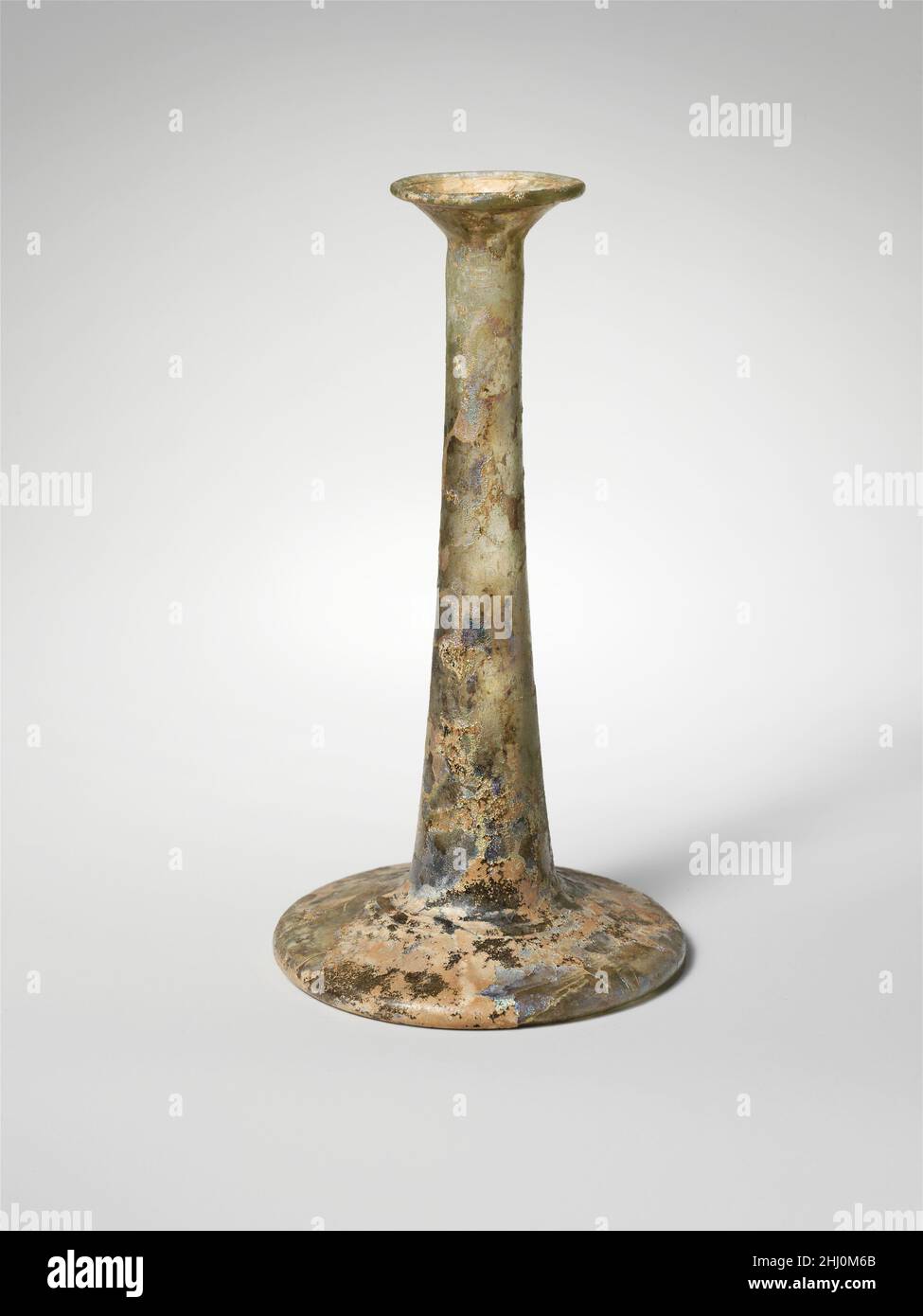 Glass perfume bottle 2nd–3rd century A.D. Roman Candlestick ...