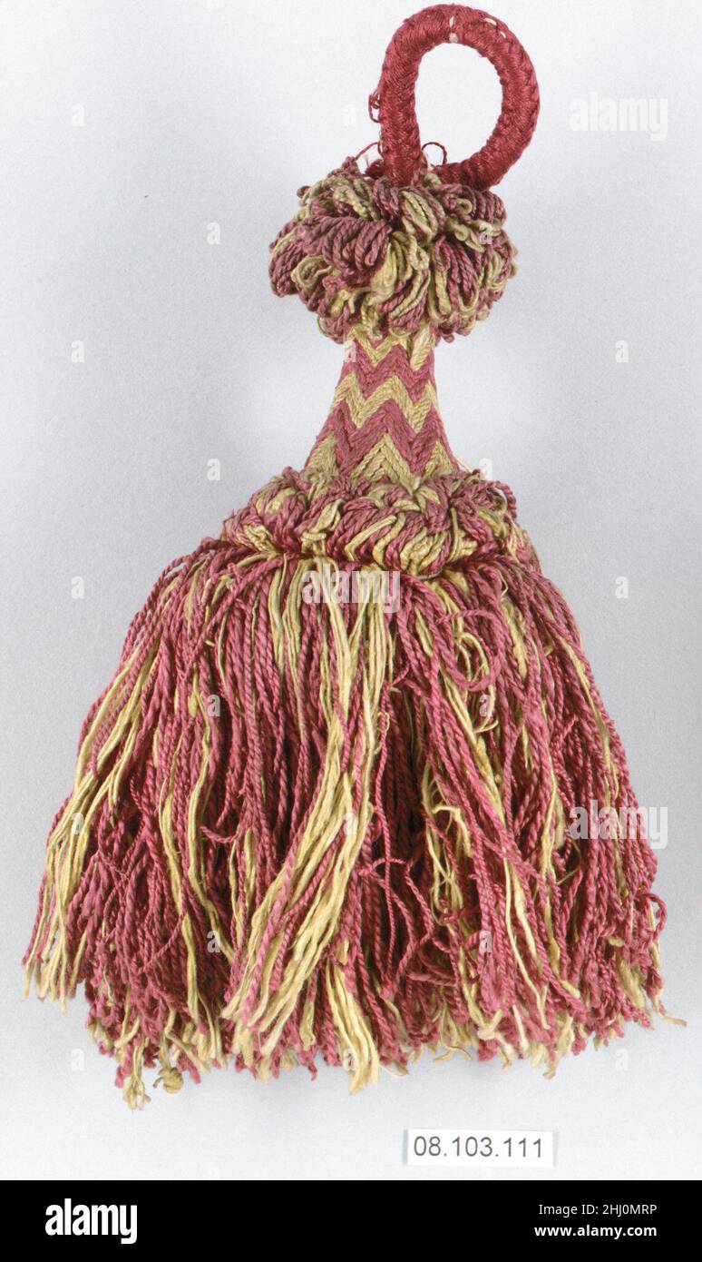 Tassel late 16th–early 17th century French. Tassel. French. late 16th ...