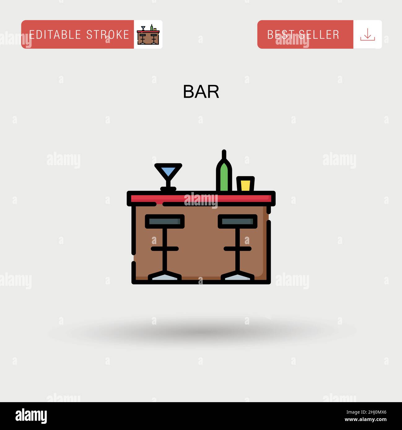 Bar product Stock Vector Images - Alamy