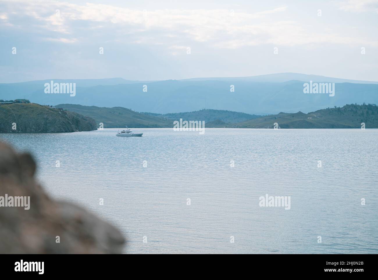 Lake Baikal is in a rift valley, created by the Baikal Rift Zone, where ...