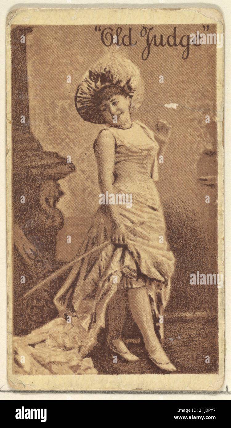 Old judge cigarette card hi-res stock photography and images - Alamy