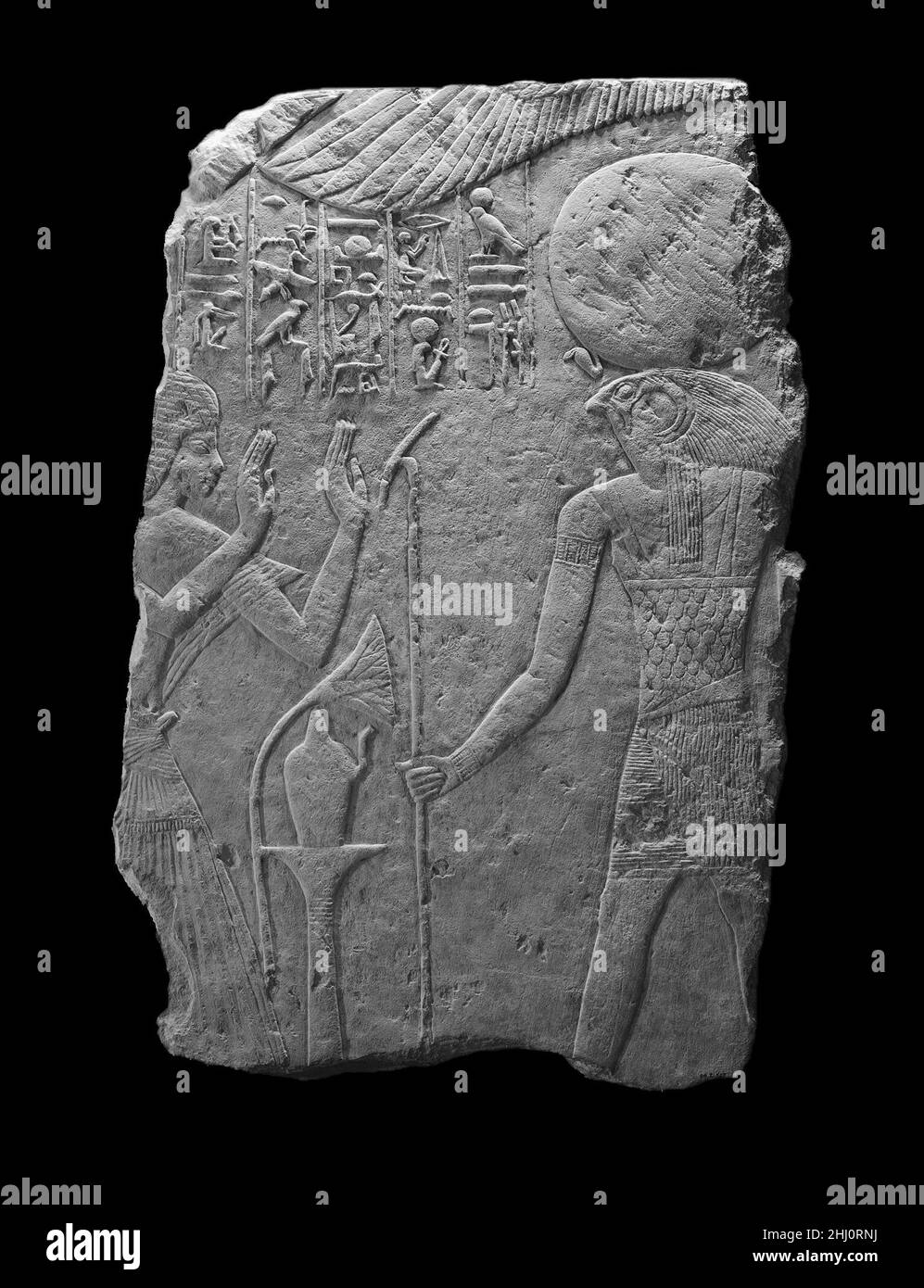 Uraeus winged Black and White Stock Photos & Images - Alamy