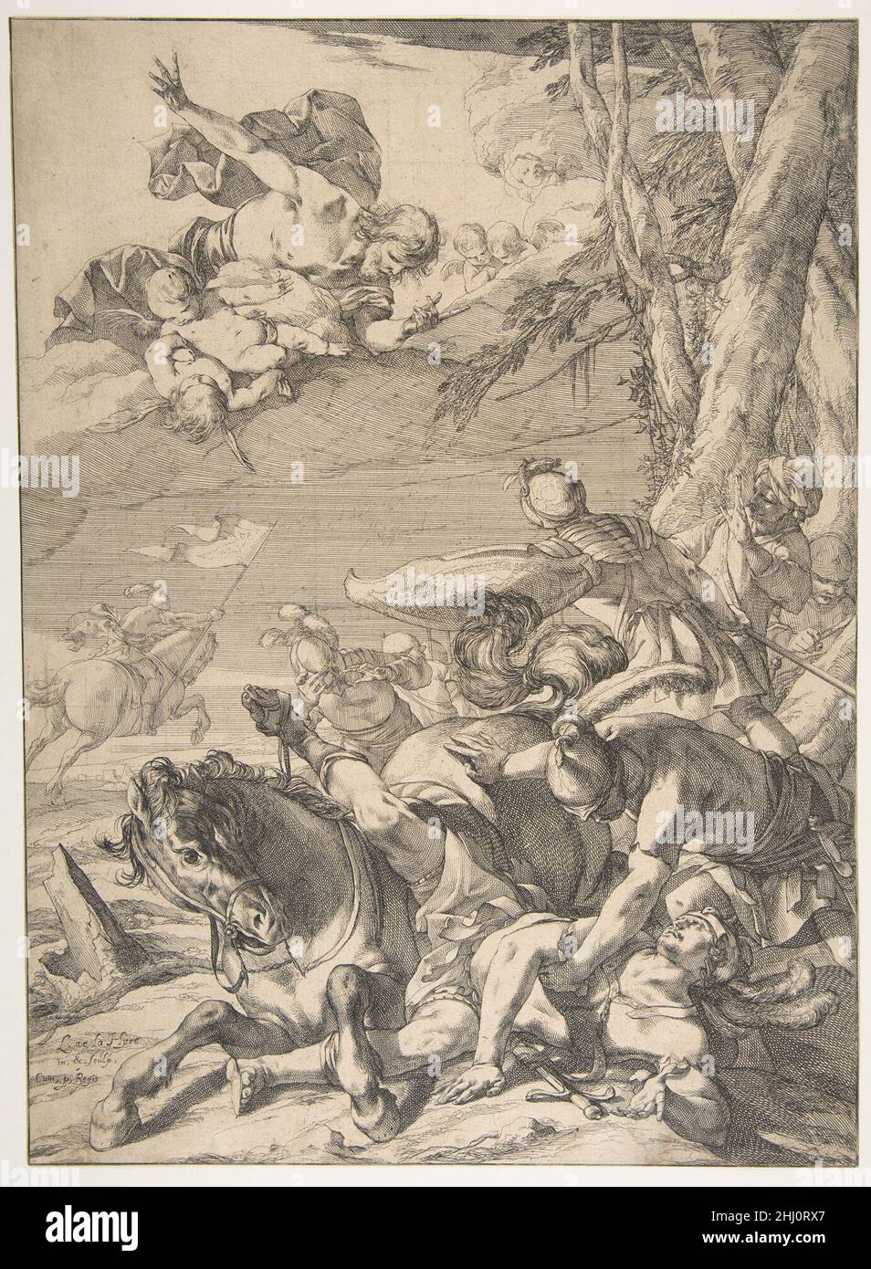 Conversion of St. Paul Laurent de La Hyre French. Conversion of St ...