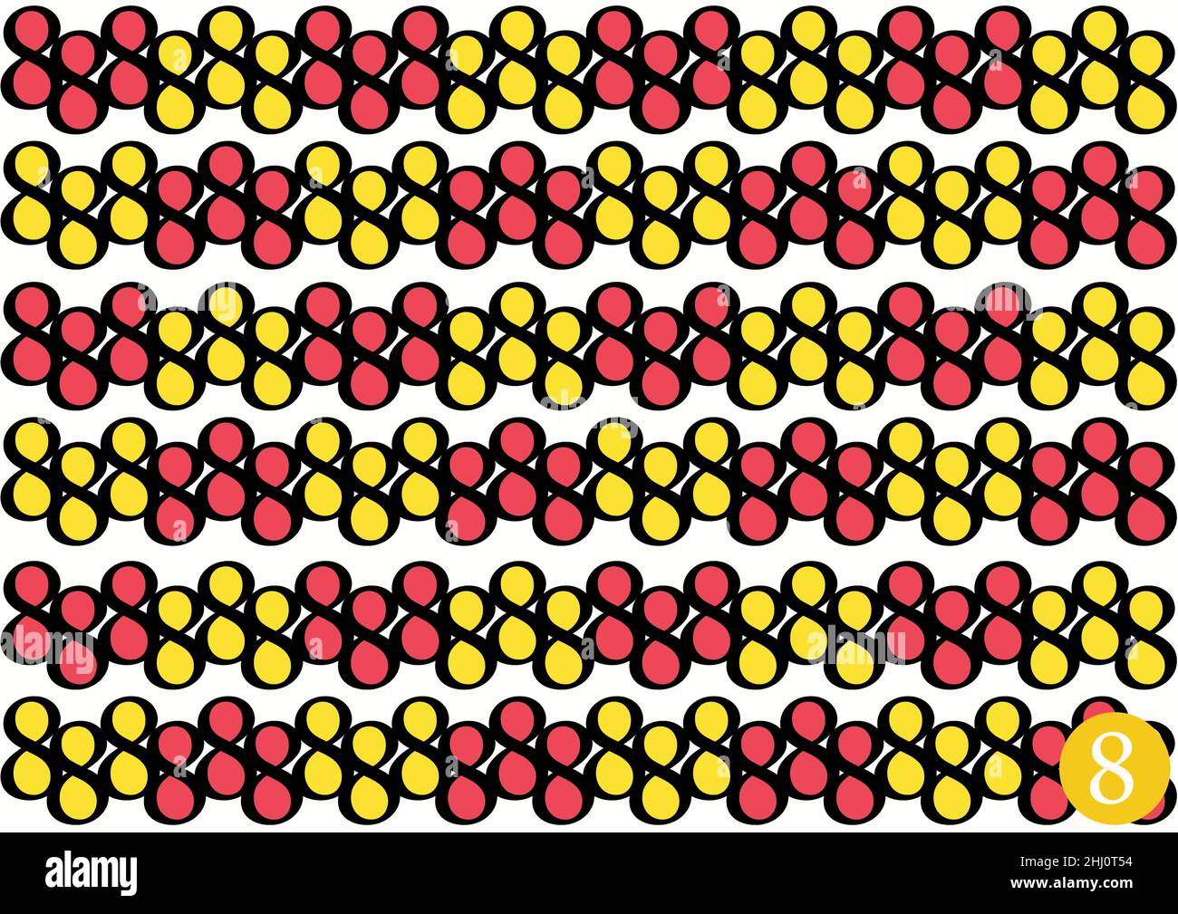 A pattern made from number for wallpaper and decoration Stock Photo - Alamy