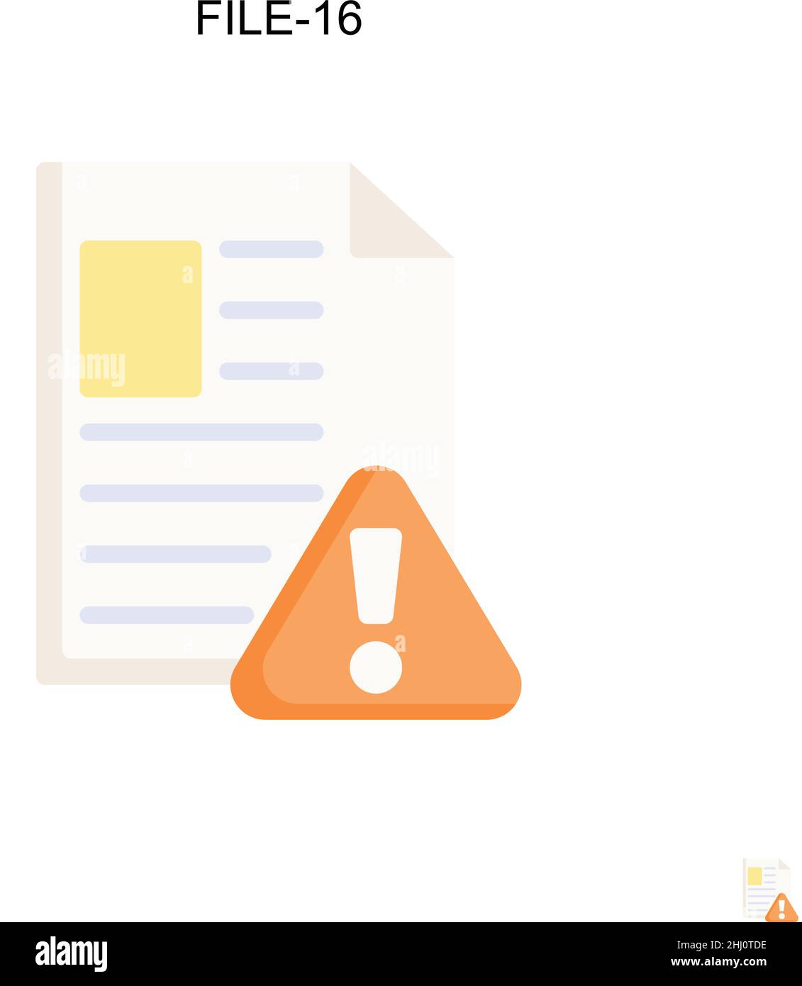 File-16 Simple vector icon. Illustration symbol design template for web ...