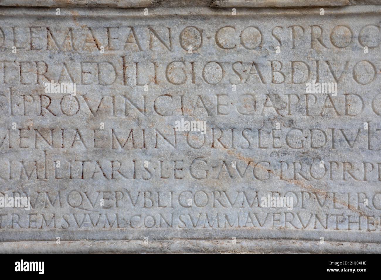 Roman and sculpture and latin writing hi-res stock photography and ...