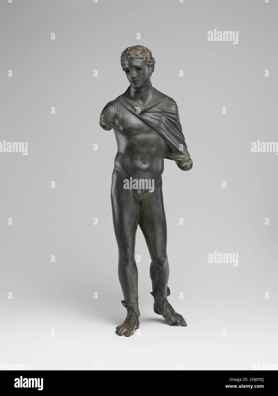 Bronze statuette of Hermes 1st century B.C.–1st century A.D. Greek or ...